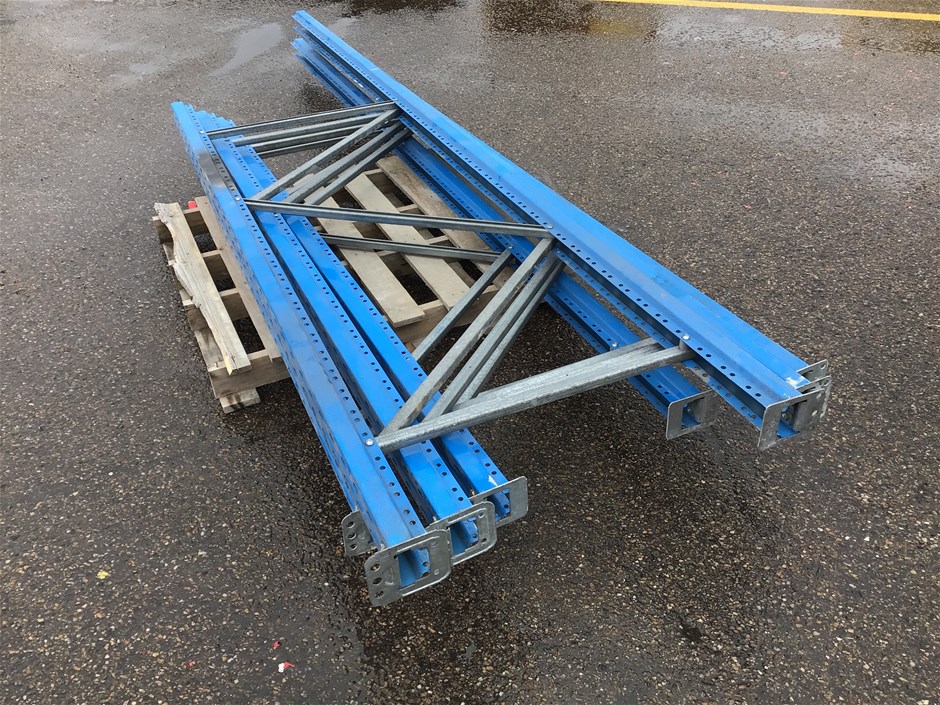 4 x Modified Pallet Rack Frames Auction (0002-7045588) | Grays Australia