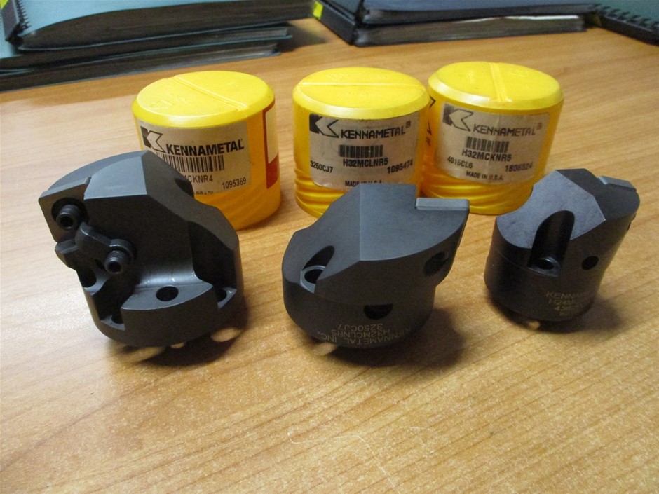 Qty 3 x Kennametal Boring Bar Heads Auction (0452-7045311) | Grays ...