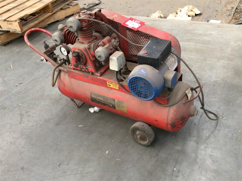 Mc Millan Air Compressor Auction (0056-3026023) | Grays Australia