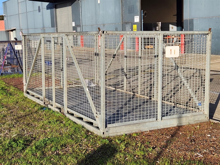 Galvanised Steel Stillage / Case Auction (0117-3025760) | Grays Australia