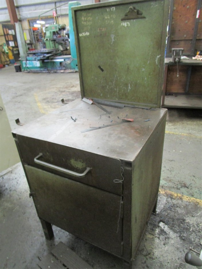 All Steel Lockable Bench Auction (0129-7045311) | Grays Australia
