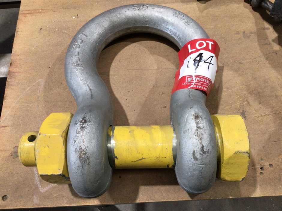 35 Ton Large D Shackle Auction (0144-3025796) | Grays Australia