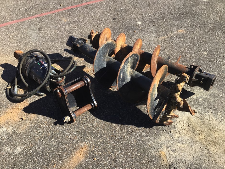 Digga PD6 Auger Drive with 2 Augers Auction (0322-7044966) | Grays ...