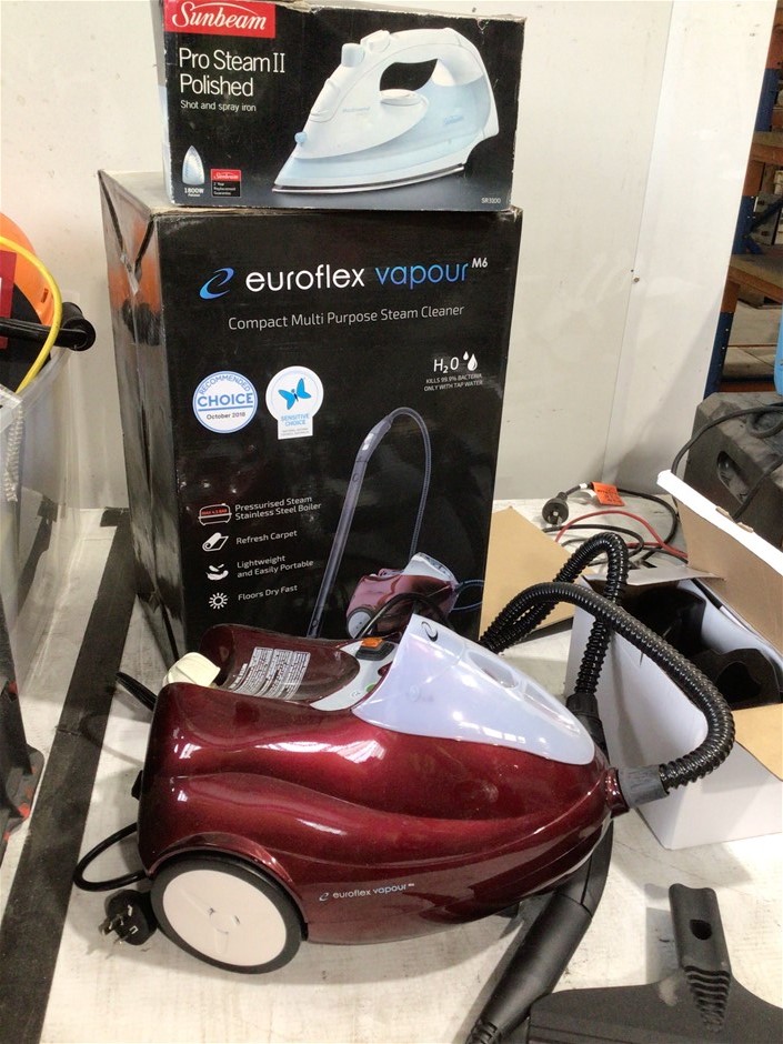 Euroflex SC60R Steam Cleaner Auction (0178-3025796) | Grays Australia