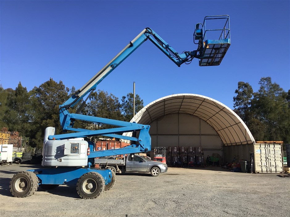 2008 Genie Z60/34 Knuckle Boom Lift Auction (0002-5053028) | Grays ...