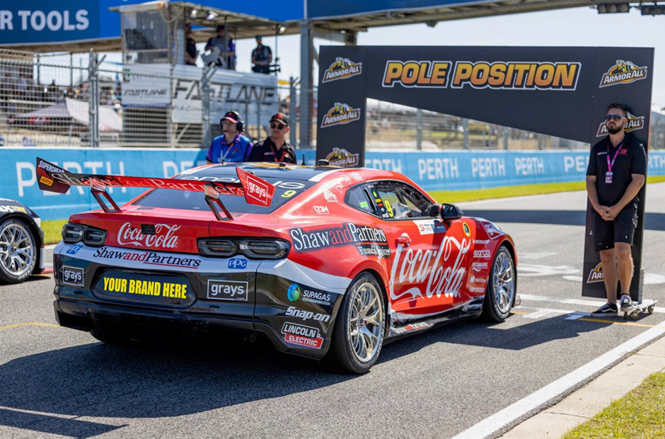 Erebus M-sport Branding Pos.Brown Car#9 Rear No. Plate NTI Townsville ...