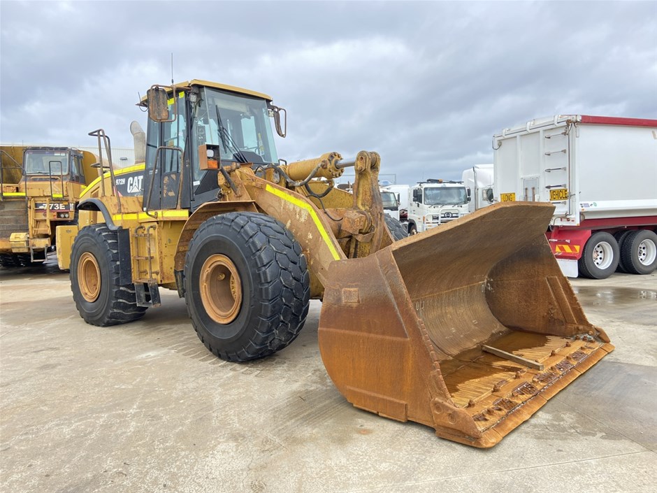 2008 Caterpillar 972H Wheeled Loader Auction (0004-9042195) | Grays ...