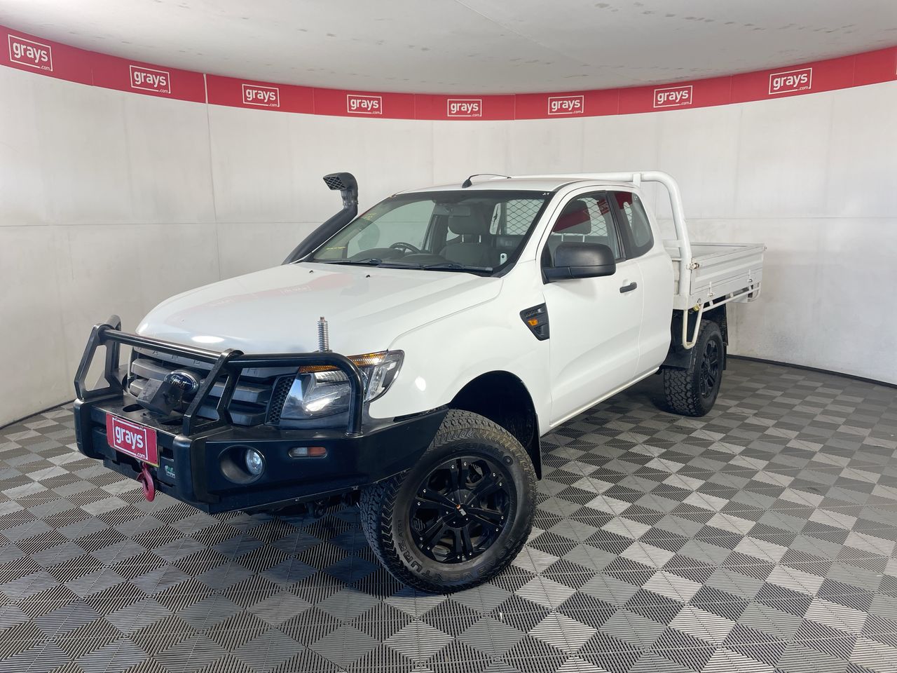 2013 Ford Ranger XL 4X4 PX Turbo Diesel Manual Ute Auction (0001 ...