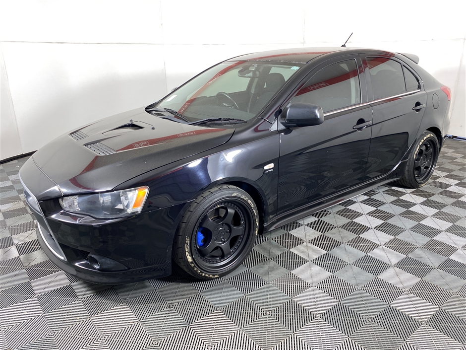 2010 Mitsubishi Lancer RALLIART SPORTBACK CJ Manual Hatchback Auction ...