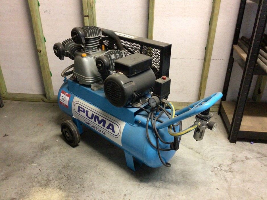 Puma Industrial Air Compressor Auction 0026 7045475 Grays Australia