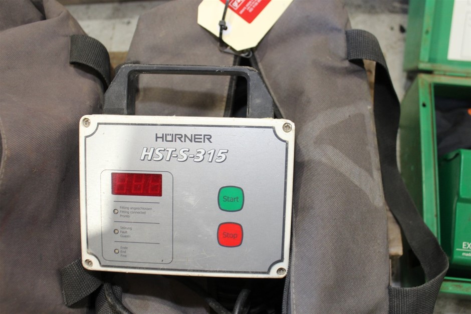 HÜRNER HST–S–315 Electrofusion Welder with Carry Bag Auction (0026 ...