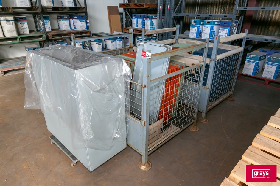 Qty 2 x Steel Shelves in Stillage Auction (2064-5053088) | Grays Australia