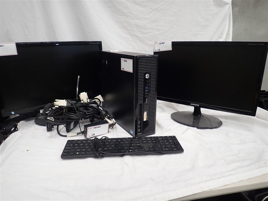 Hp desktop setup Auction (0023-9042324) | Grays Australia