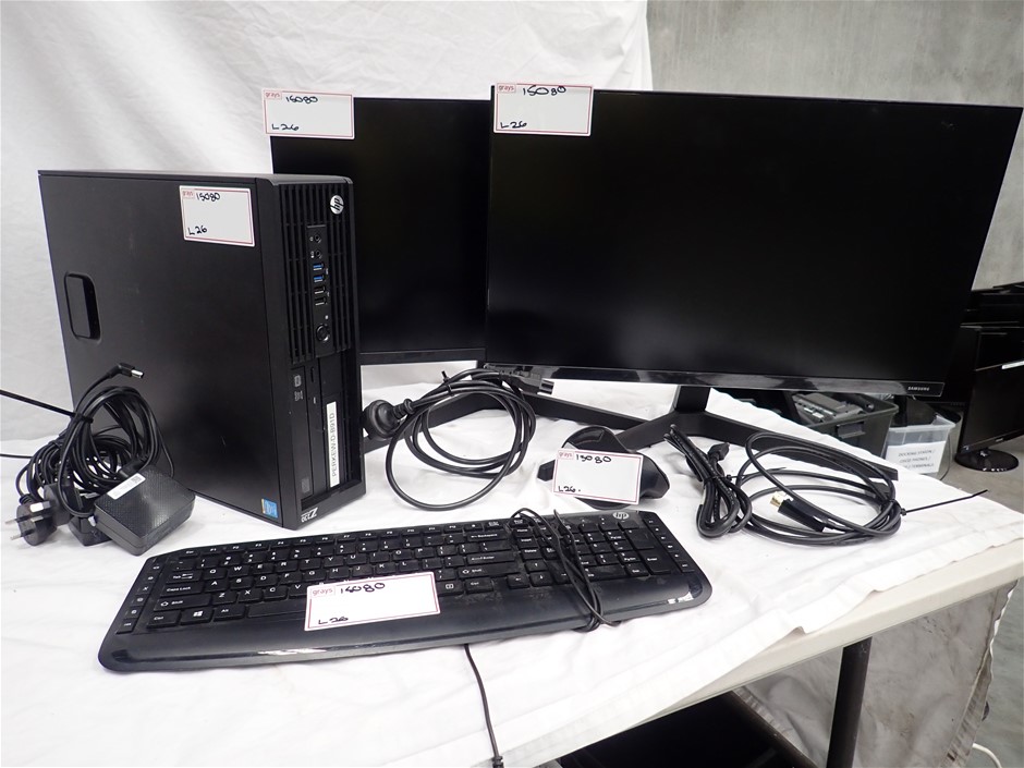 Hp Desktop setup Auction (0026-9042324) | Grays Australia
