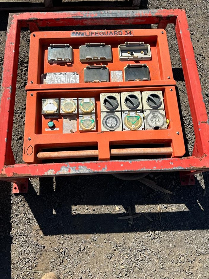 Spinefex Lifeguard LG34 Generator Switchboard Auction (0009-7045482 ...
