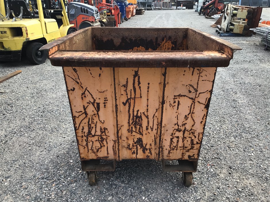 Scrap Metal Waste Tipper Bins Auction (0063-5053205) | Grays Australia