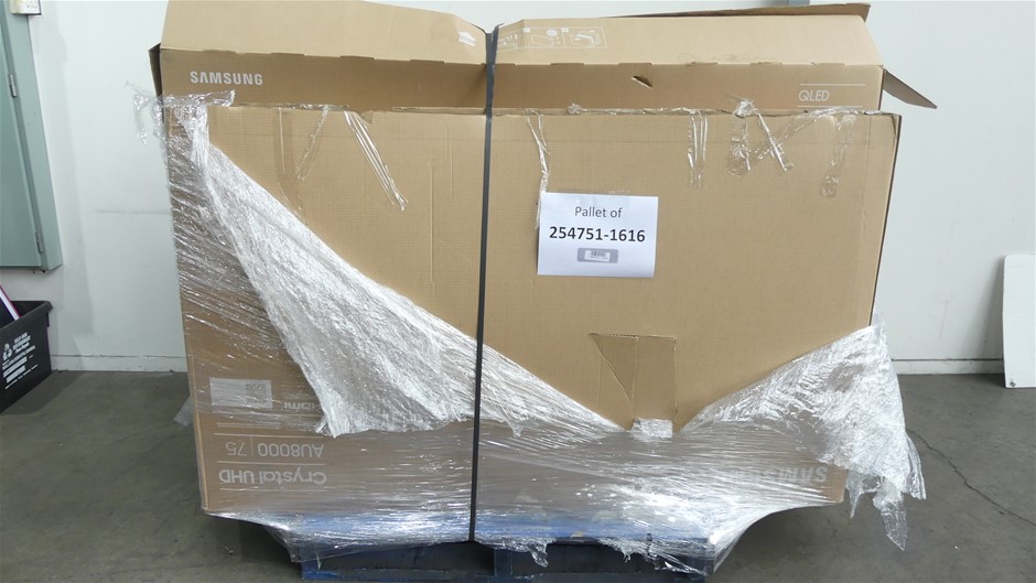 Pallet of Big Brand Assorted UNTESTED Televisions Auction (0018-2187932 ...