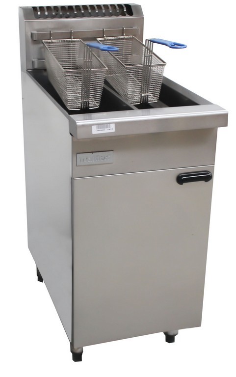 WALDORF GAS SPLIT PAN 2 BASKET DEEP FRYER Auction (0020-5053323 ...