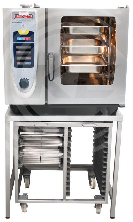 RATIONAL ELECTRIC SELF COOKING CENTRE 6 TRAY COMBI OVEN Auction (0004 ...