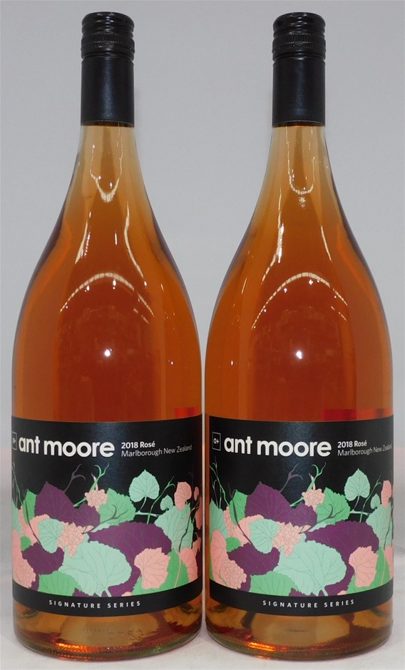 Ant Moore Signature Series Rose 2018 (2x 1.5L) Auction (0001-10723342 ...