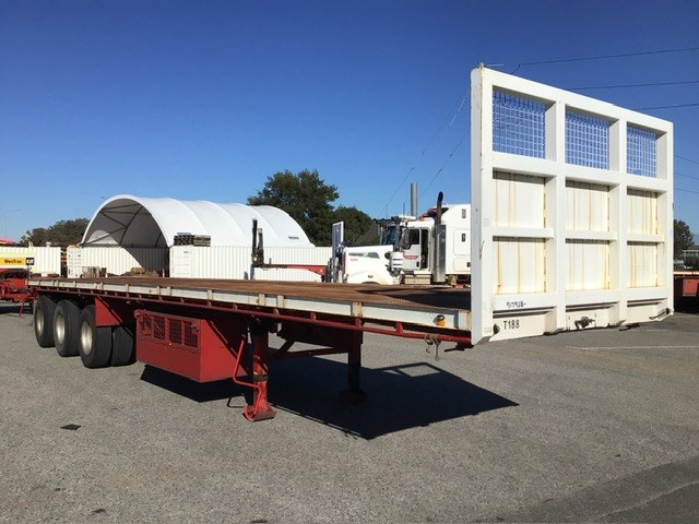 1986 Consultrans Triaxle Flat Top Trailer Auction (0024-9042683 ...