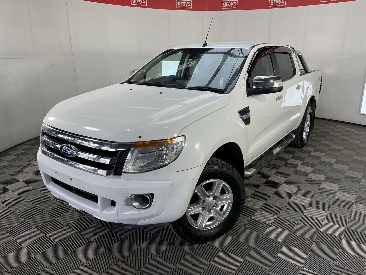 2015 Ford Ranger XLT 4X4 PX Turbo Diesel Automatic Dual Cab Auction ...