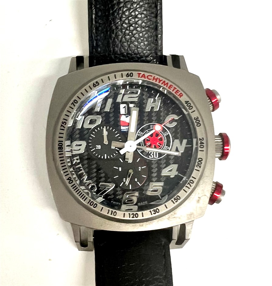 Ritmo Indy Car Series Titanium Chronograph Watch, Model:221-08 Auction ...