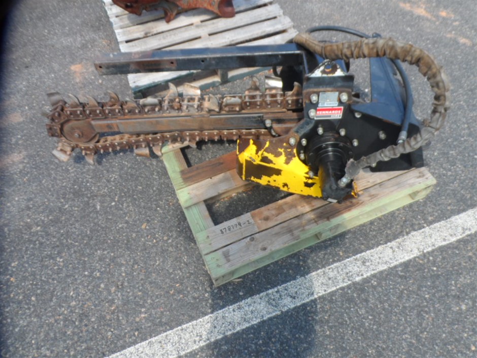 Digga MLT-0200316 Trencher Attachment Auction (0002-8017500) | Grays ...