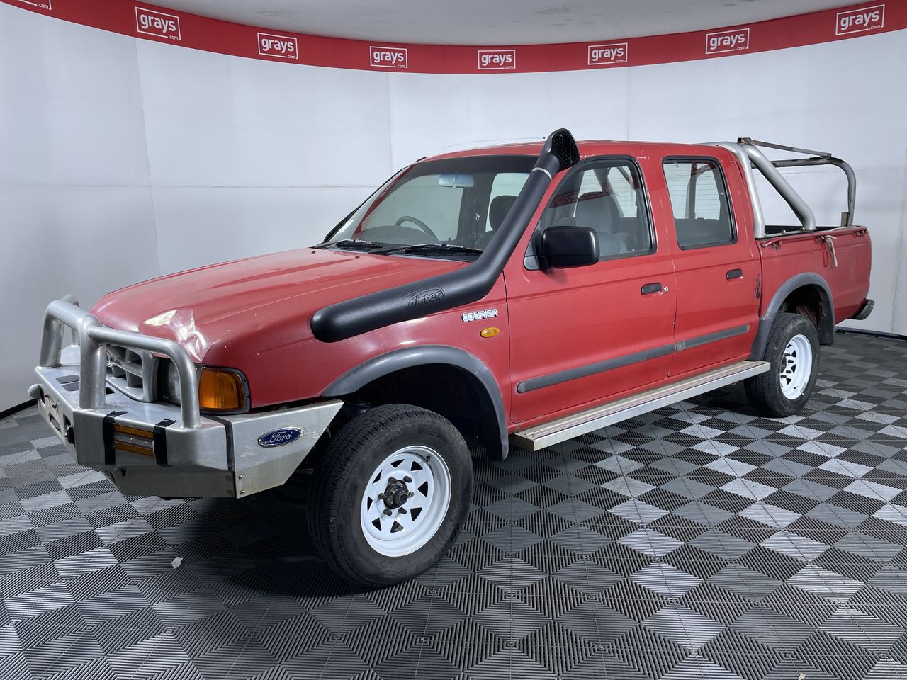 2000 Ford Courier GL (4x4) PE Turbo Diesel Manual Dual Cab Auction ...