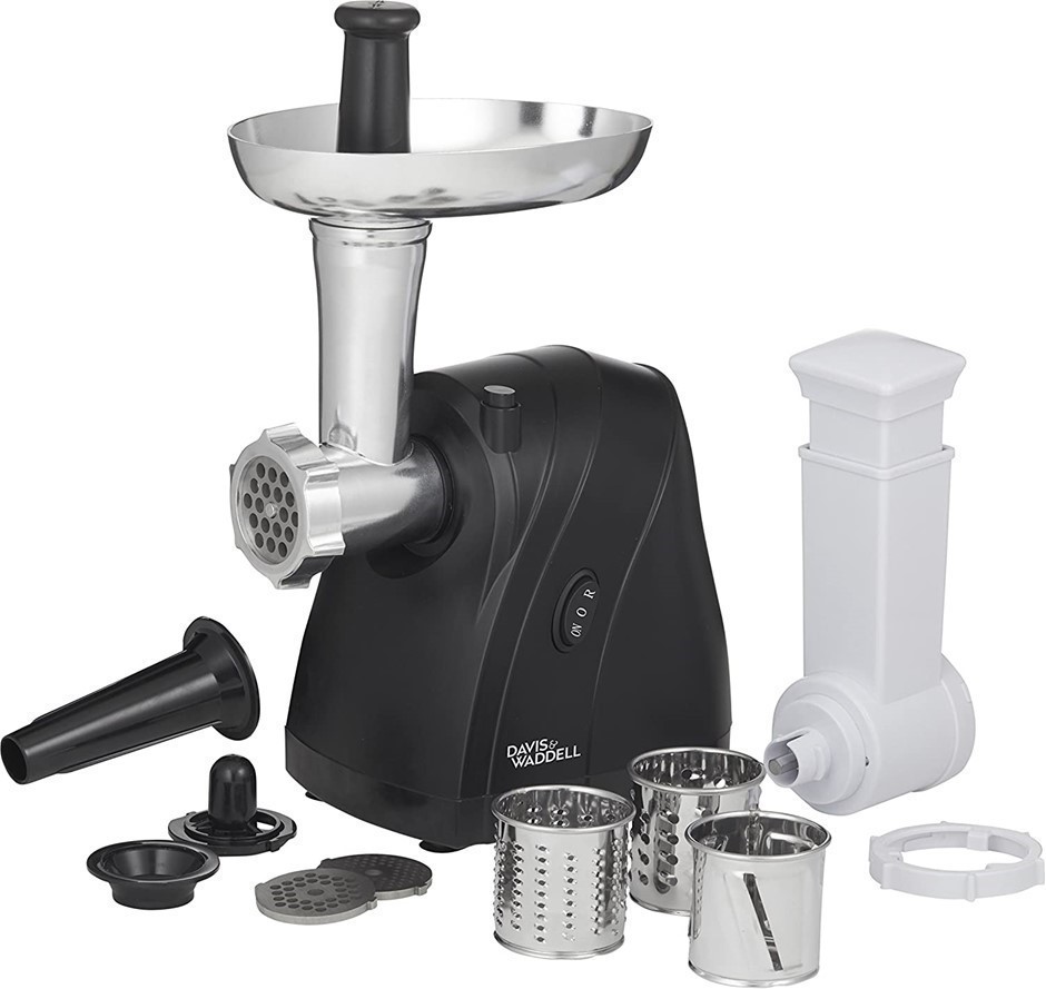 DAVIS & WADDELL Meat Mincer/Veg Slicer 2 in 1, Stainless Steel. Auction ...