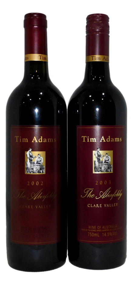 Vertical Pack of Tim Adams The Aberfeldy Shiraz (2x 750mL) Auction ...