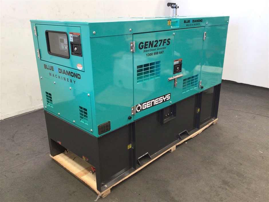 1x Unused Blue Diamond Genesys GEN27FS Generator (G300280) Auction ...