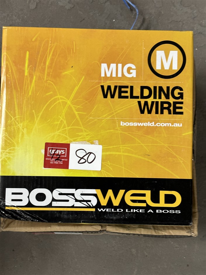 1 x Box of BOSSWELD MIG Welding Wire Auction (0080-5053265) | Grays ...