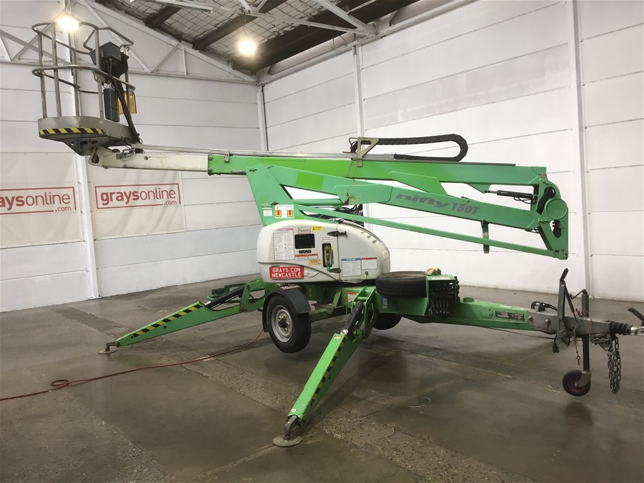 1-2014 Nifty Lift 150T/TM42T Boom Lift Auction (0024-5053210) | Grays ...