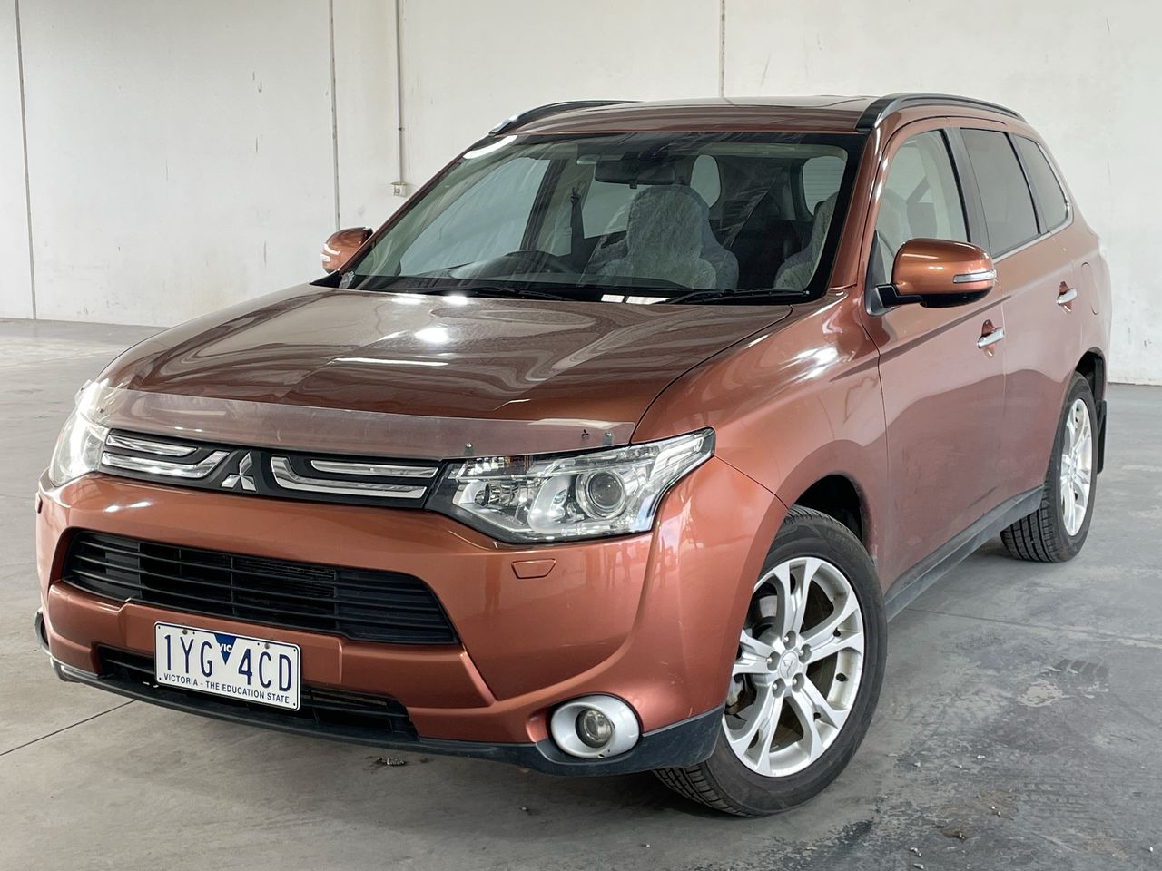 2014 Mitsubishi Outlander ASPIRE 4WD ZJ Turbo Diesel Auto 7 Seats Wagon ...