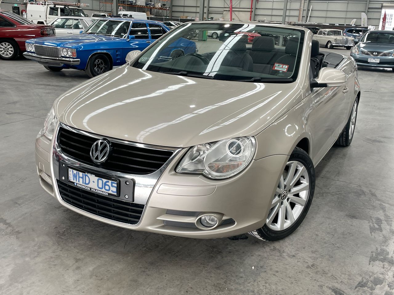 2008 Volkswagen Eos 2.0 Turbo FSI 1F Automatic Convertible Auction ...