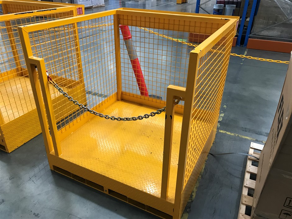 1 x Bremco Fork Liftable Man Cage Auction (0083-3026140) | Grays Australia
