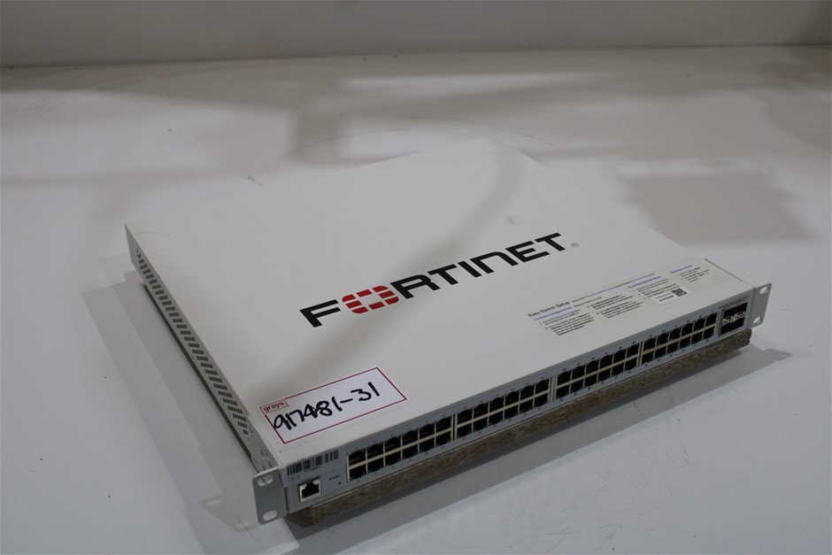 FORTINET FS-248E-POE Auction (0031-9043218) | Grays Australia