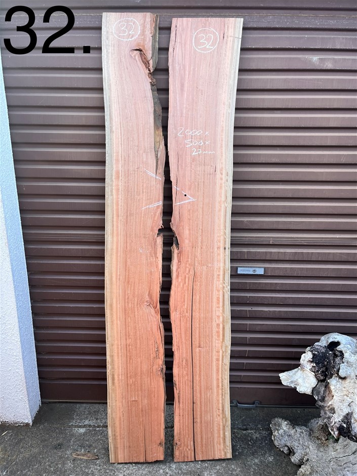 Large Timber Slab - Southern Mahogany Auction (0032-5053530) | Grays ...