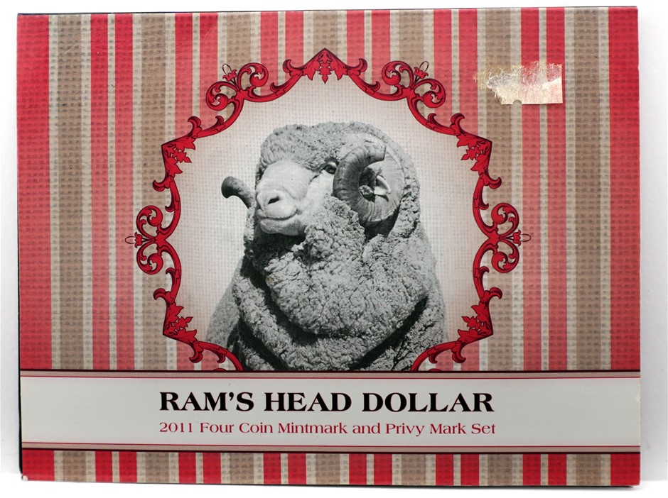 Royal Australian Mint RAM's Head Coin Set Auction (0069-2554142 ...
