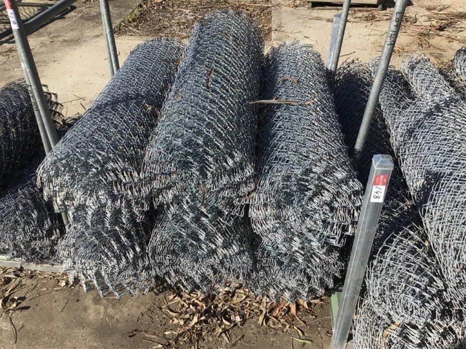 6x 20m Rolls Chain Wire Auction (0149-7046217) | Grays Australia