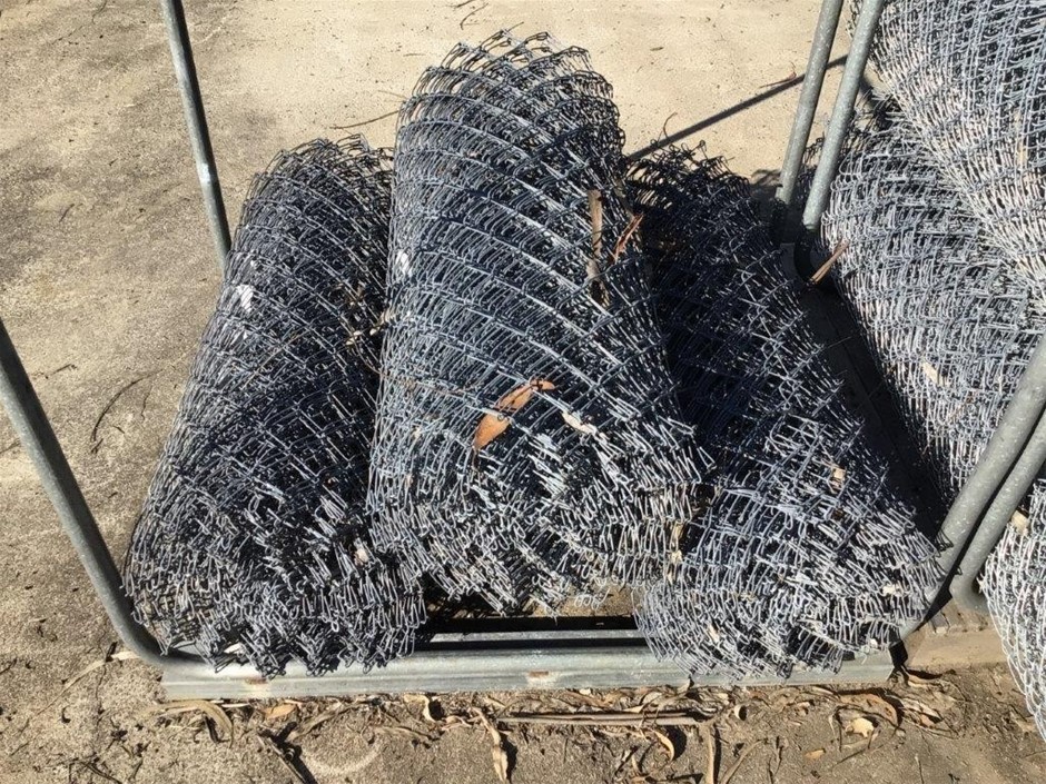 3x 20m Rolls Chain Wire Auction (0150-7046217) | Grays Australia