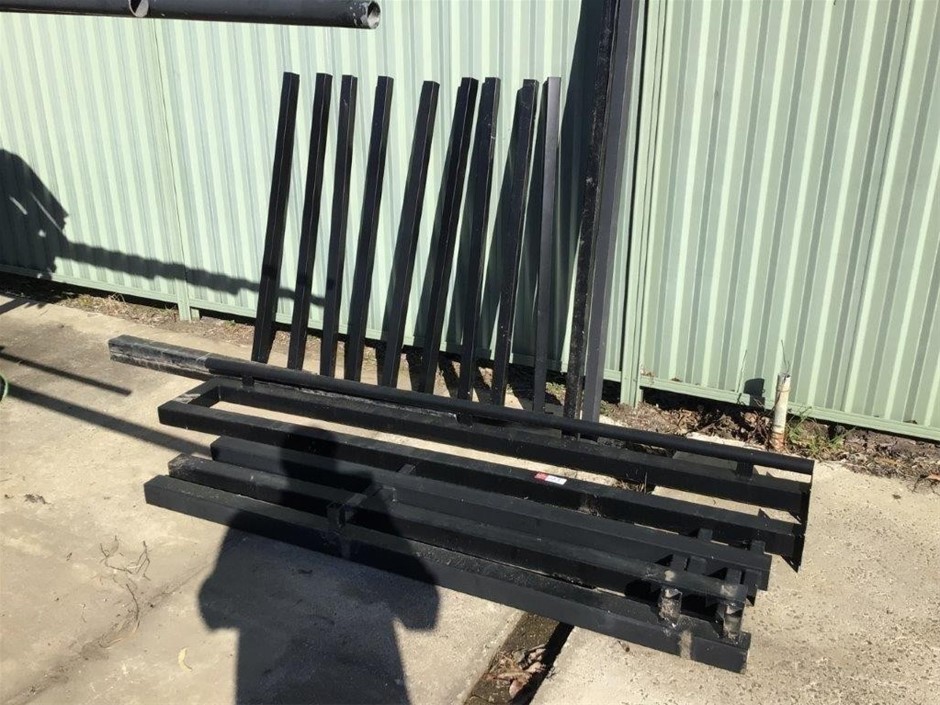 Qty Various Black Powder Coated SHS Auction (0153-7046217) | Grays ...