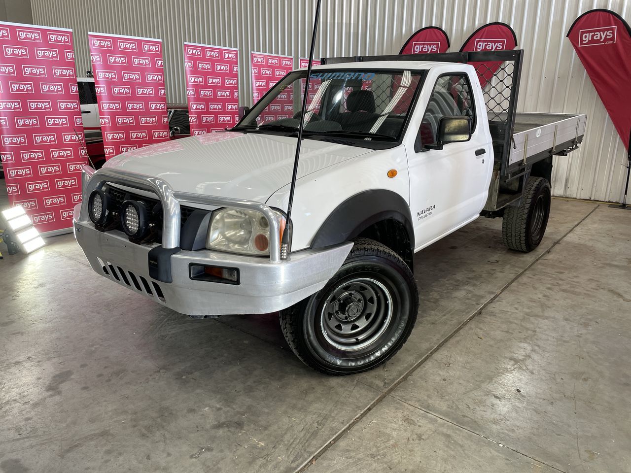 2003 Nissan Navara DX (4x4) D22 Turbo Diesel Manual Cab Chassis Auction ...