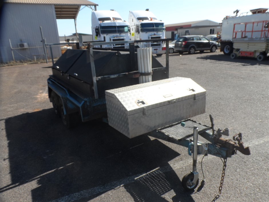 2006 Victorian 9x5 Trailers Tradie Tandem (Tradie Trailer and Contents ...
