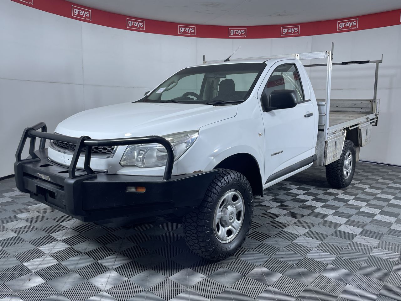 2014 Holden Colorado 4X4 DX RG Turbo Diesel Manual Cab Chassis Auction ...