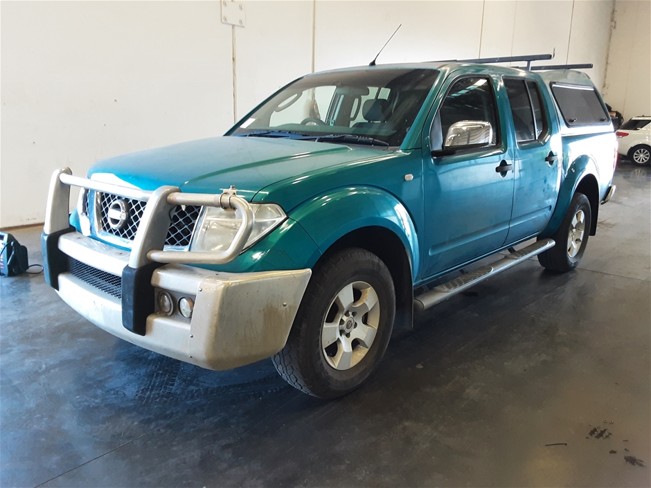 2007 Nissan Navara ST-X 4X4 DOUBLE CAB D40 Turbo Diesel Automatic Dual ...