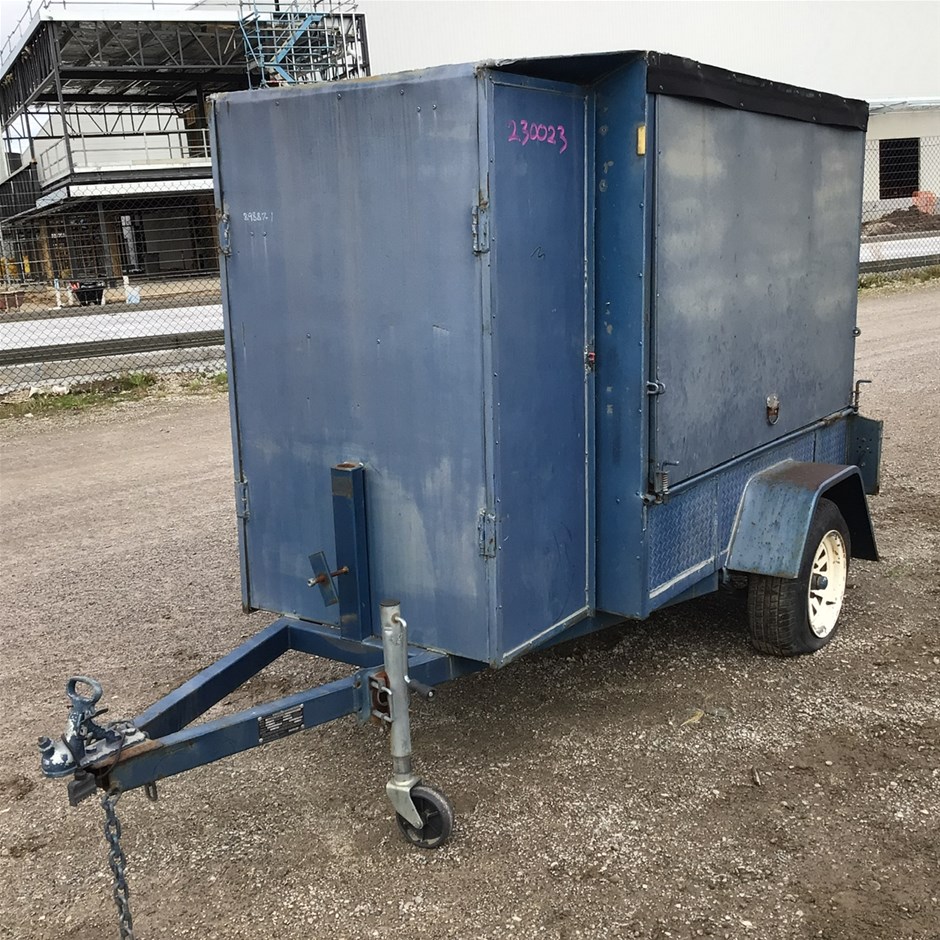 2014 Victorian Trailers Single Axle Tradesman Trailer Auction (0002 ...