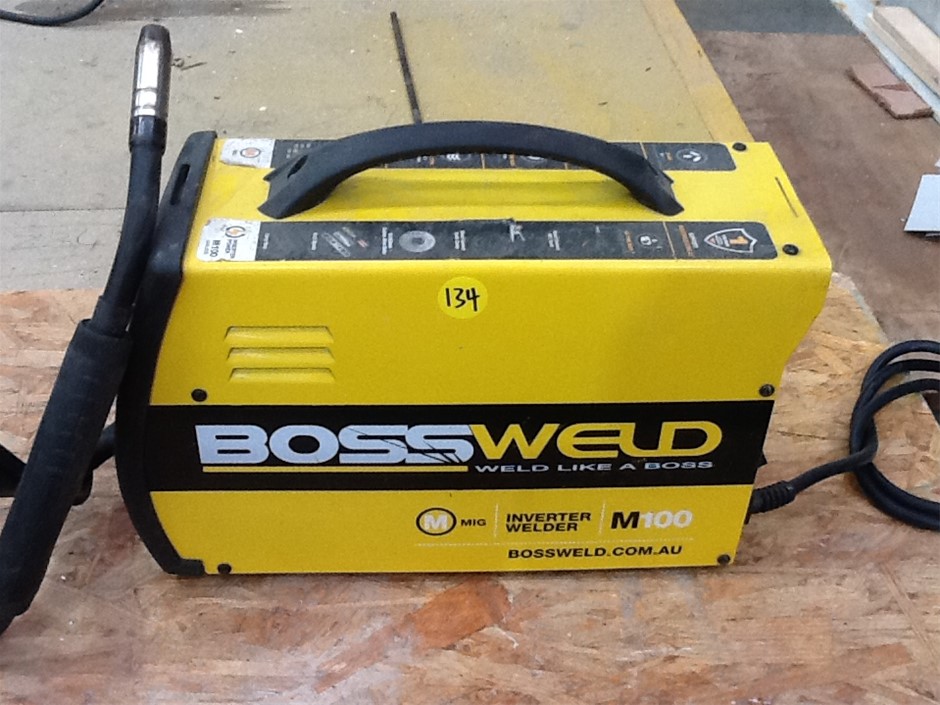 Boss Weld M100 Invertor Welder Auction (0134-3026271) | Grays Australia