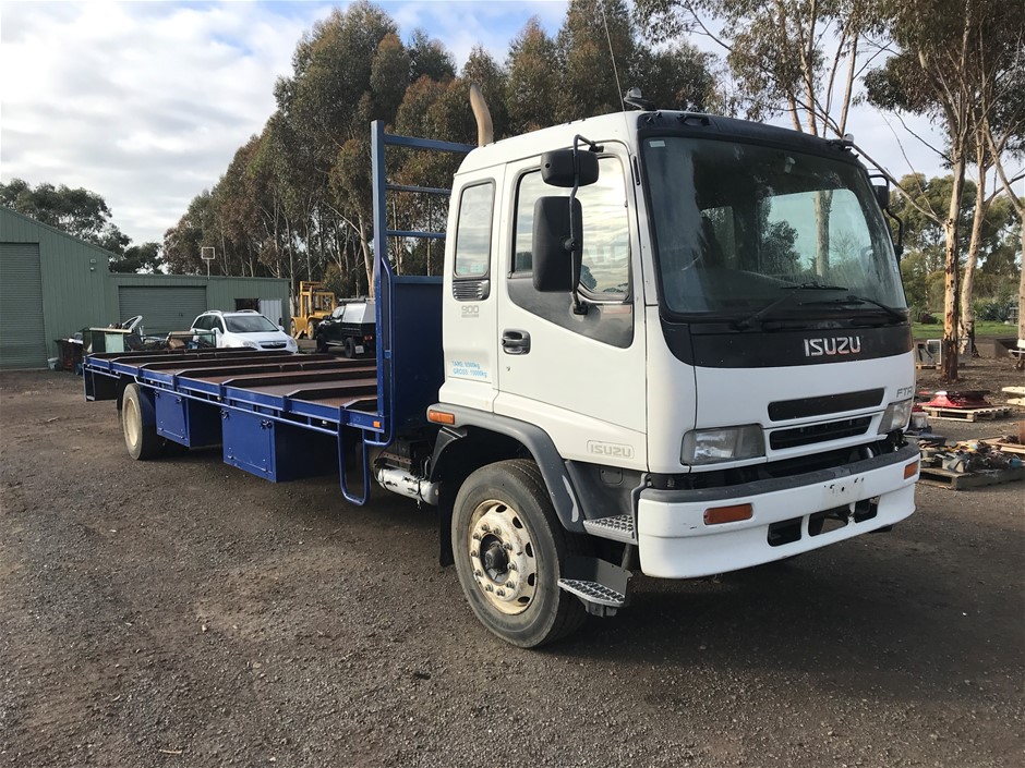 2003 Isuzu FTR 900 Long 4 x 2 Tray Body Truck Auction (0001-3026277) | Grays Australia